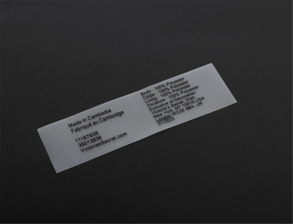 Transparent Water Washing Mark PVC Silicone Clothing Underwear TPU ...